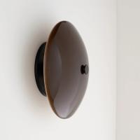 China Marble Wall Lamp Living Room Modern Lyra Sconce Luxury Round Marble Indoor Wall Lamp Stone Wall Light for sale