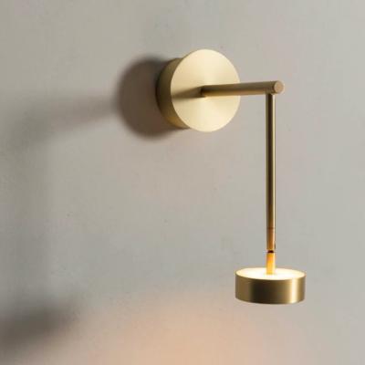China Hotel Guestroom Apartment Bedroom Bedside Headboard Softspot Wall Vertical Sconce Nightstand Lamp Adjustable Direction for sale