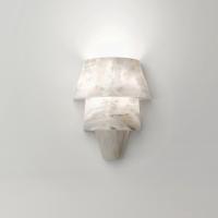 China Custom Alabaster Wall Sconce 220mm x 275mm LED 110V-240V for sale