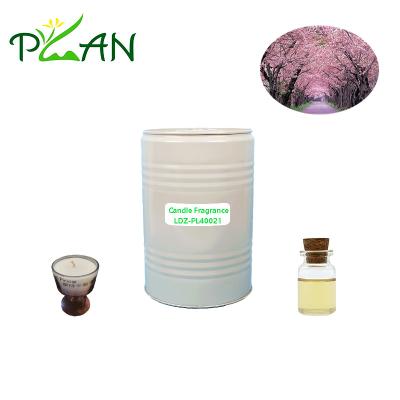 China Eco-Friendly Cherry Blossom Herbal Extract Essential Oil Long Lasting Floral Candle Oil for sale