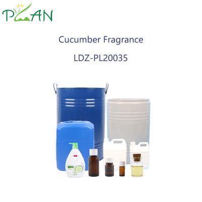 China ISO Grade Skin Friendly Cucumber Fragrances Oil For Shower Gel & Shampoo Making for sale