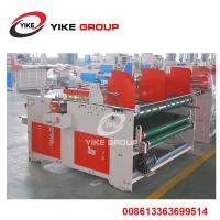 China Semi Automatic Pressing Type Gluing Machine for heterosexual carton making for sale