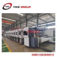 China YK-1224 Fully Computer Flexo Printer Slotter Die Cutter Carton Box Making Machine From YIKE GROUP for sale