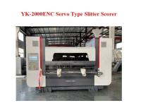 China YK-2000 ENC Speed 250m/min Servo Type  Slitter Scorer For Corrugated Cardboard Production Line for sale