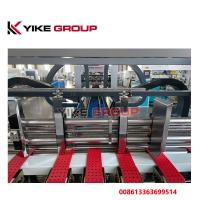 China Hot Sale YIKE GROUP 1400x2800mm Corrugated Carton Box Auto Folder Gluer Machine for sale
