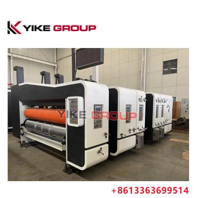 China YK-1424 High Speed Flexo Printer Slotter Die Cutter Machine Carton Box Making for sale