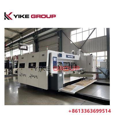 China Yk-920 Lead-edge Feeding System Corrugated Flexo Printer Slotter Machine for Easy Operation for sale