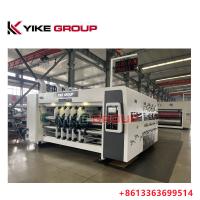 China YIKE GROUP Flexo Printer Slotter Die Cutter Stacker Machine For Different Kinds Of Box Making for sale