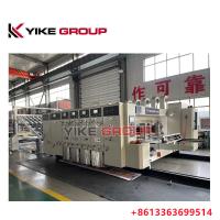 China YIKE GROUP Automatic Flexo Printer Slotter Die cutter Machine 200pcs/min for sale