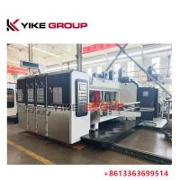 China High Speed Flexo Printing Slotting Machine For Carton Box Making 120-150 Sheets/Min for sale