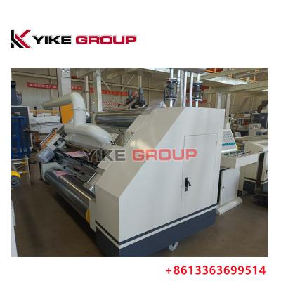 China Hot Selling YIKE GROUP Design Speed 100m/Min Width 1600mm Single Facer Machine for sale