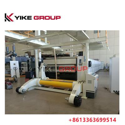 China Hydraulic Shaftless Mill Roll Stand Machine For 1600MM 2-layer Corrugated Paperboard Production Line for sale