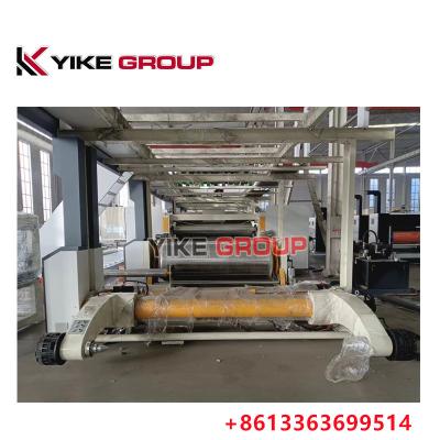 China YK-2500 Reel Paper Unwinder Hydraulic Shaftless Mill Roll Stand Use For Corrugated Cardboard Plant for sale