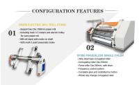 China Professional Single Facer Corrugated Machine For Corrugated Carton Line for sale
