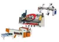 China 2 Layer Single Facer Line / 2 ply Corrugated Cardboard Production Line for sale