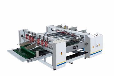 China Double Pieces Folder Gluer Machine For Making Carton Boxes for sale