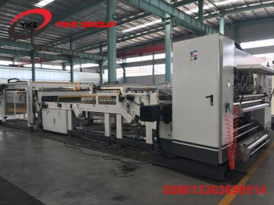 China YK-1600 2 Ply Corrugated Cardboard Production Line , Corrugated Single Facer for sale