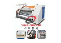 China Single Face Line , Corrugated Carton Making Machine 1400mm Width For Corrugated Sheet for sale
