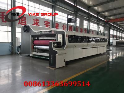 China YKHD-1224 High defination fully automatic 6 Colors Flexo Printer Slotter Die Cutter Machine for sale