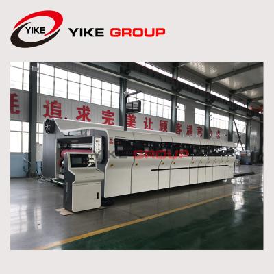 China YKHD-1224 High Defination Flexo Printer Slotter Rotary Die Cutter Machine for sale