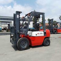 China Chinese 2.5 Ton Forklift Truck CPCD25 Diesel Powered Xinchai Engine Sideshift Container Mast for sale