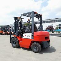 China Chinese 2.5 Ton Forklift Truck CPCD25 Diesel Powered Xinchai Engine Sideshift Container Mast for sale