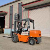China Hydraulic Transmission 3.5 T Forklift Diesel Operated Forklift 3500kg Chinese Engine for sale