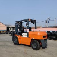 China ISUZU Engine Forklift Diesel 5 Ton Hydraulic Transmission 5000kg Lift Truck for sale