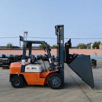 China CPCD30 Diesel Forklift 3 Ton Hinged Fork Bucket 3000kgs Balance Counterbalance for sale