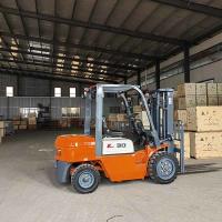 China Cummins QSF2.8T Diesel Powered Forklift EPA Standard 3ton Forklift Triplex Mast for sale