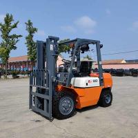 China Cummins QSF2.8T Diesel Powered Forklift EPA Standard 3ton Forklift Triplex Mast for sale