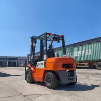 China Cummins QSF2.8T Diesel Powered Forklift EPA Standard 3ton Forklift Triplex Mast for sale