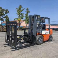 China 3000kgs Diesel Counterbalance Triplex Mast With Pull And Push Attachment for sale