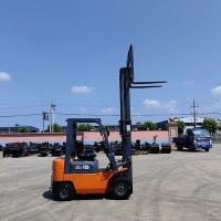 China Triplex Container Mast 4.5m 1.5T Diesel Powered Forklift MITSUBISHI S4S Engine for sale