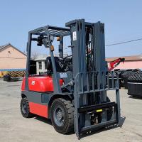 China 2500kg 5000lbs 2.5 Tonne Forklift Hydraulic 2.5 T Diesel Forklift Side Shifter for sale