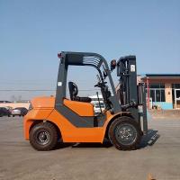 China Duplex 4m Diesel Powered Forklift ISUZU C240 Small Warehouse Forklift 3000kgs for sale