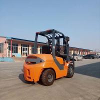 China Duplex 4m Diesel Powered Forklift ISUZU C240 Small Warehouse Forklift 3000kgs for sale