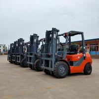 China Container Mast 3000kg Diesel Counterbalance Chinese C490 3 Ton Diesel Forklift for sale