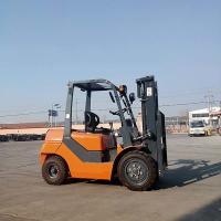China Duplex 3m CPCD35 3.5 Ton Diesel Forklift MITSUBISHI Diesel Forklift Use In Warehouse for sale