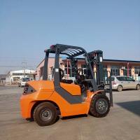 China Duplex 3m CPCD35 3.5 Ton Diesel Forklift MITSUBISHI Diesel Forklift Use In Warehouse for sale