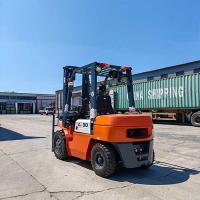 China Duplex Mast Gasoline Powered Forklift 3000kgs Warehouse Equipment Forklift for sale