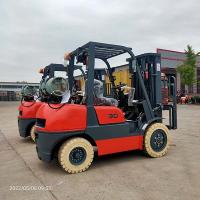 China 3.5 Ton LP Gas Forklift Wide View Mast Lpg Powered Forklift Used In Warehouse for sale