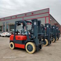 China 3.5 Ton LP Gas Forklift Wide View Mast Lpg Powered Forklift Used In Warehouse for sale