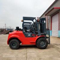China Powerful Small All Terrain Forklift 3.0T High Passability Mini Rough Terrain Forklift for sale