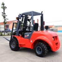 China Chinese Xinchai A495BPG All Terrain Fork Lifts 3500kgs Rough Terrain Fork Truck for sale