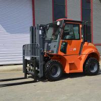 China 3000kgs Rough Terrain Forklift Powerful 3.0 Ton All Terrain Forklift FR4WD30 for sale