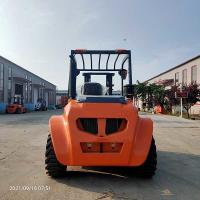 China Chinese YUNNEI Diesel Engine 4X4 Forklift 3500kg All Terrain Forklift for sale