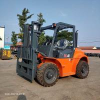 China Chinese YUNNEI Diesel Engine 4X4 Forklift 3500kg All Terrain Forklift for sale