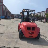China 2.5 Ton Off Road Forklift Big Pneumatic Tires 2500kg Compact Rough Terrain Forklift for sale