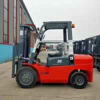 China ISUZU C240 3 Ton Diesel Forklift Container Mast 3000kgs Diesel Engine Forklift for sale